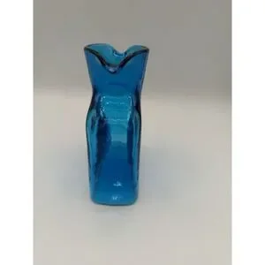 BLENKO | Dining | Blenko Handmade Glass384m Mini Water Bottle Turquoise ...